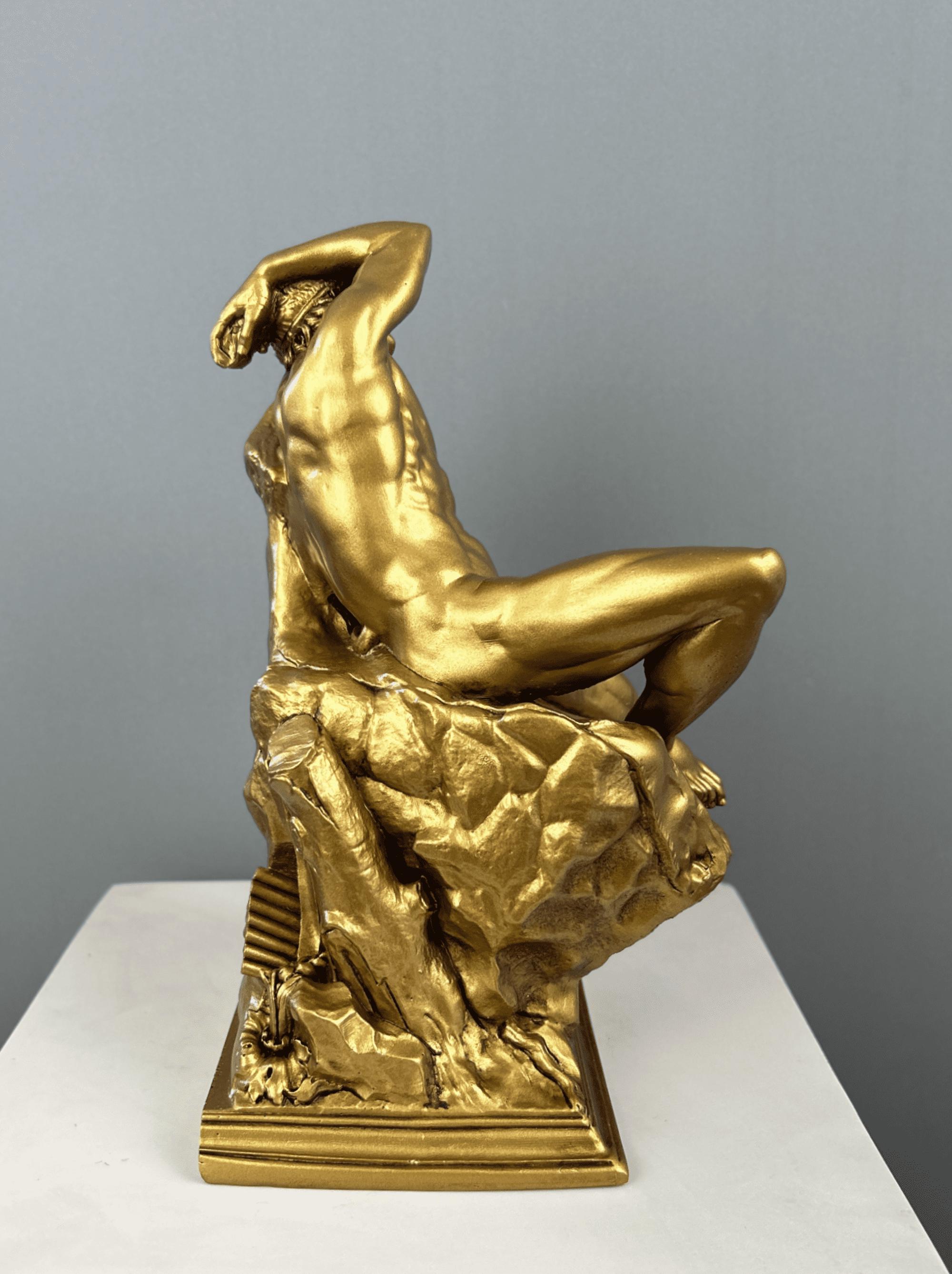 Barberini Faun - Drunken Satyr Statue, 24 Cm - 9.5 In, Greek Statue - Etsy