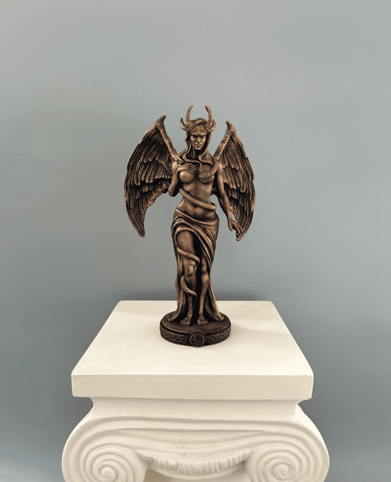 Lilith Statue, 28 Cm 11 In, Bust Sculpture, Goddess Statue, Greek ...