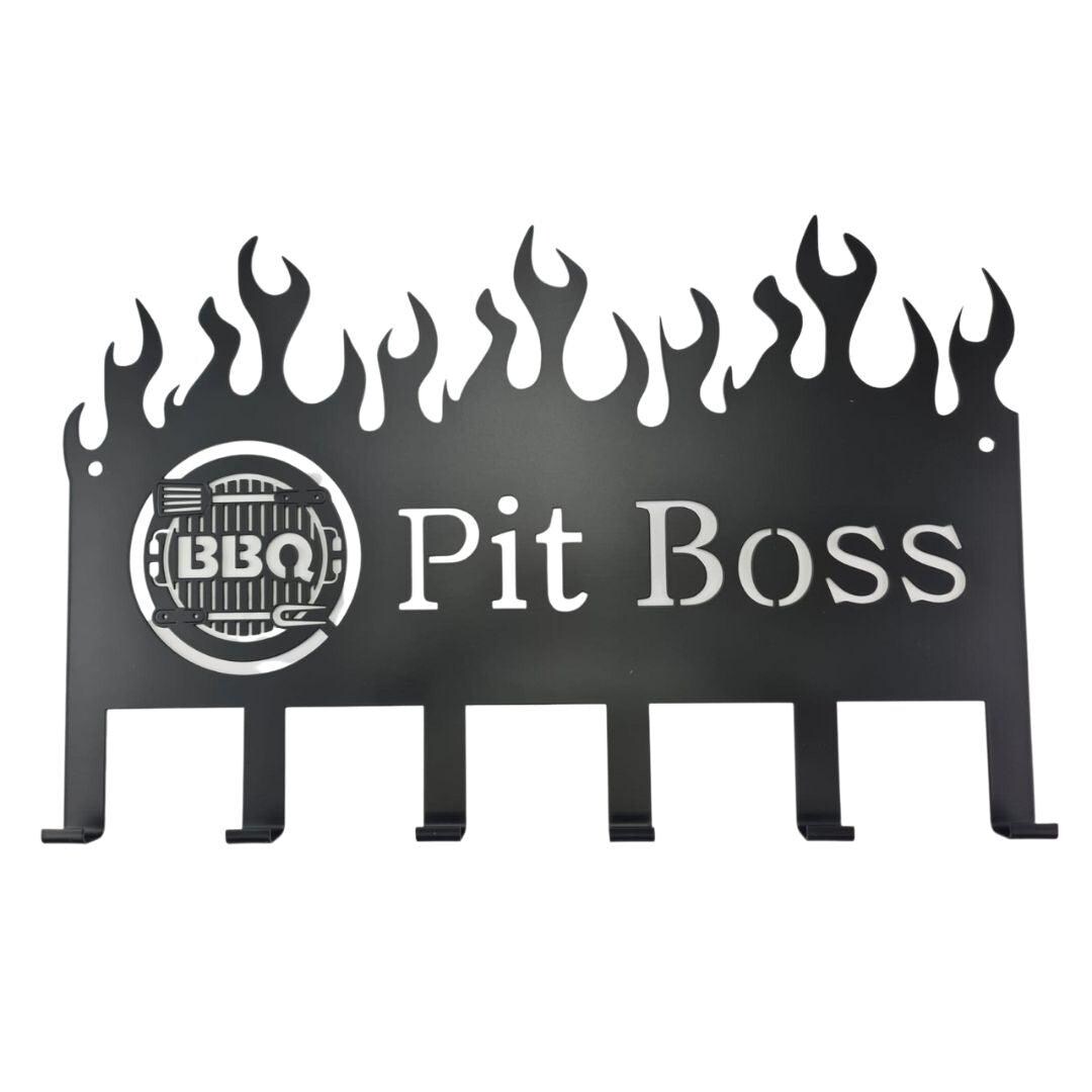 Lifespace 'BBQ Pit Boss' 6 Hook Grill Patio Utility Rack - Etsy