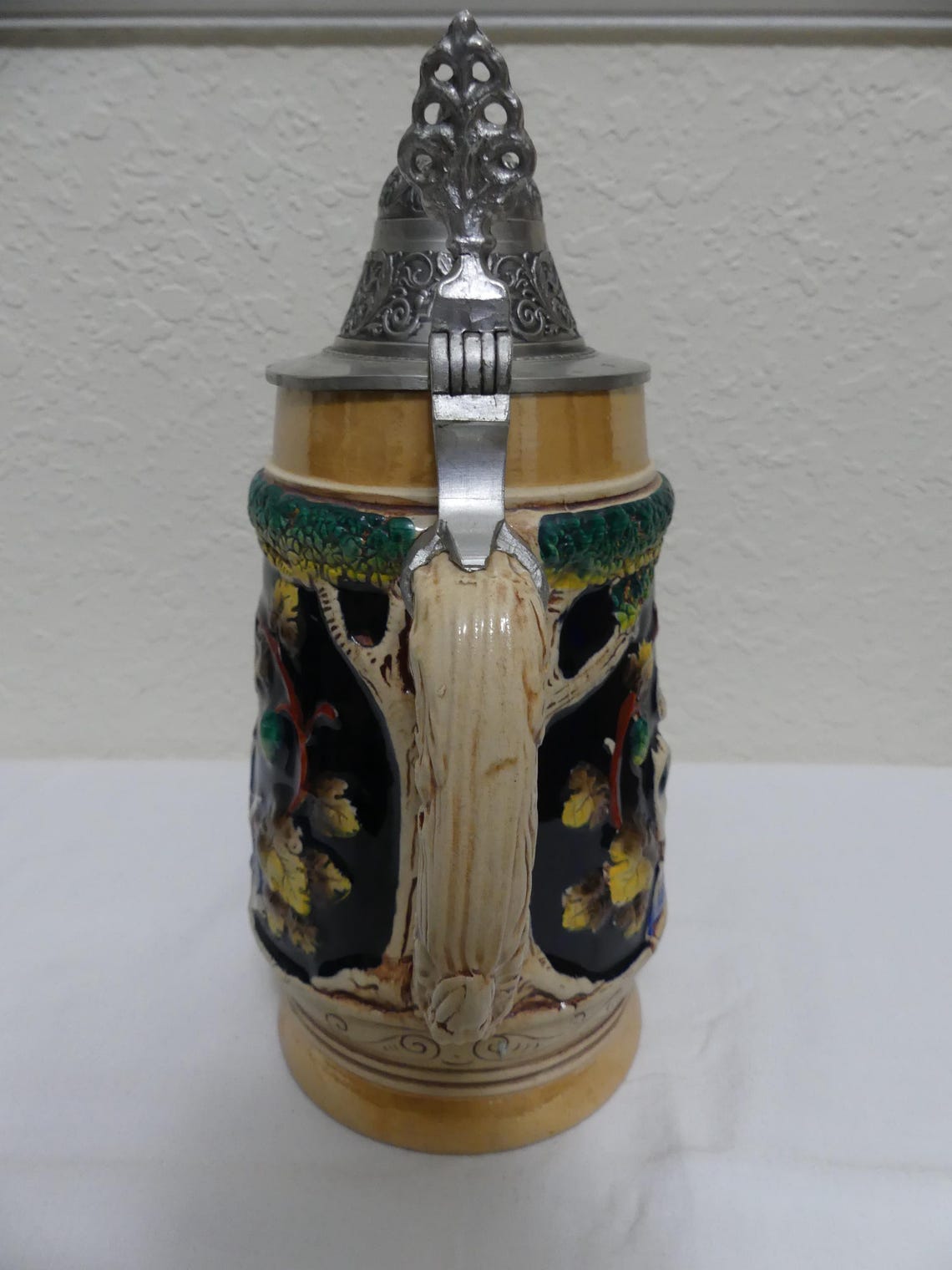 Vintage King Gambrinus and St. Salvator German Lidded Beer Stein - Etsy