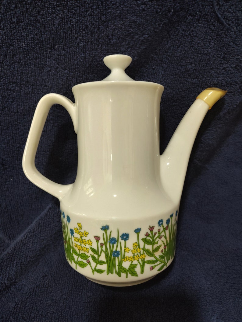 Vintage Garden Floral Tea Set From Japan - Etsy