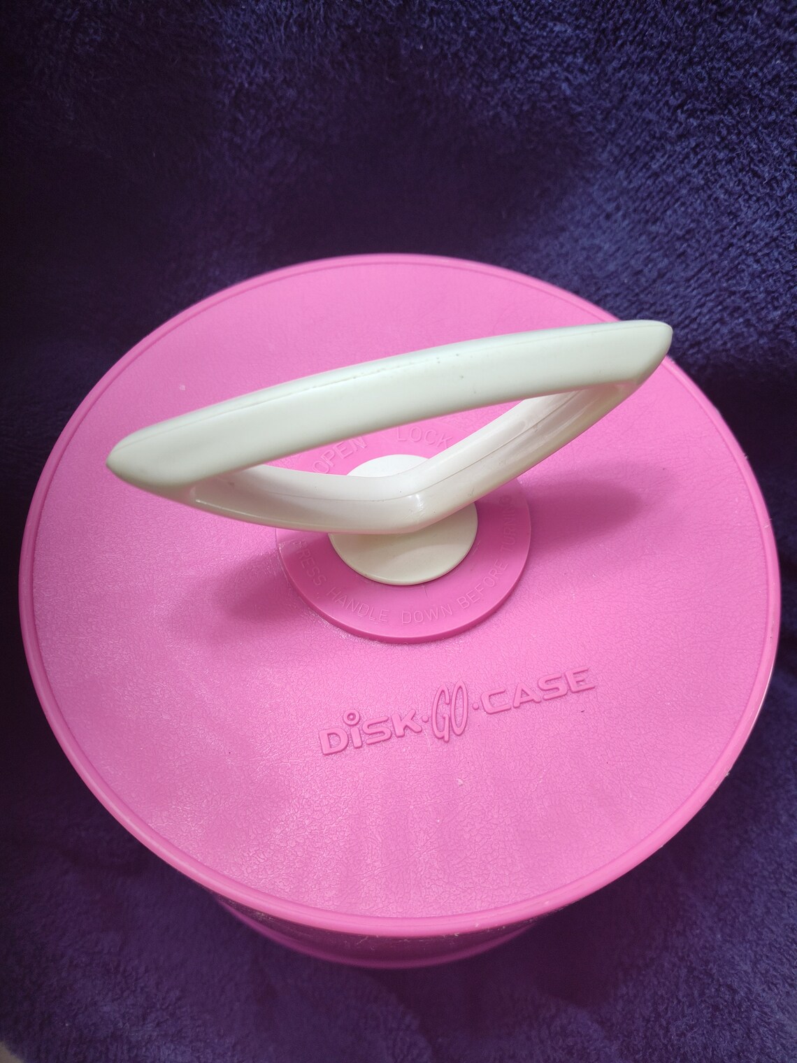 Hot Pink Vintage Gogo Case 45 RPM Holder - Etsy
