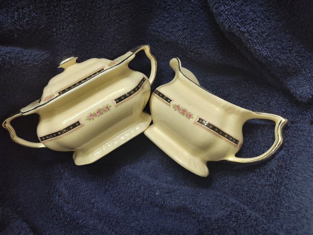 Salem Heirloom Creamer & Sugar Set - Etsy