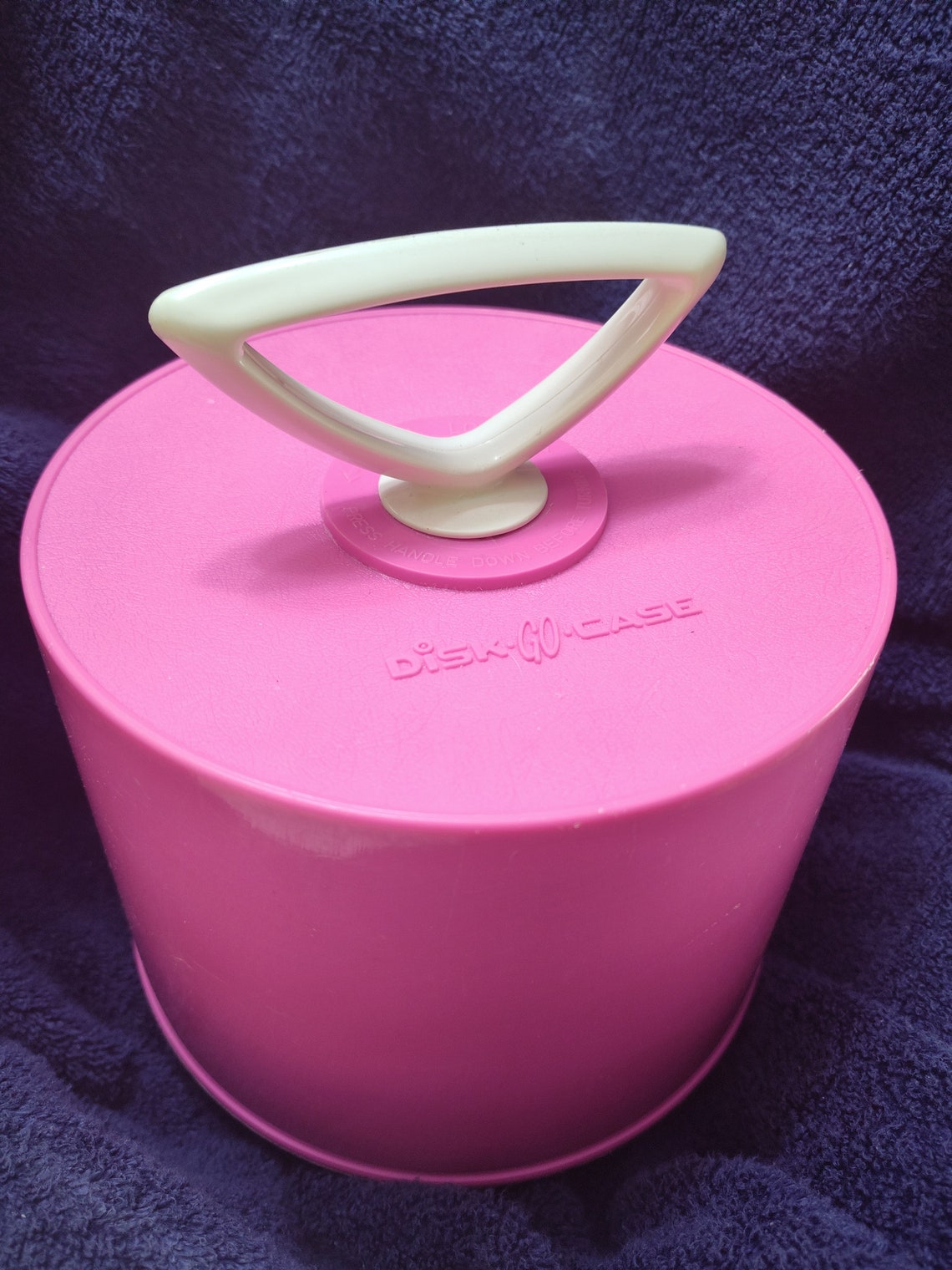 Hot Pink Vintage Gogo Case 45 RPM Holder - Etsy