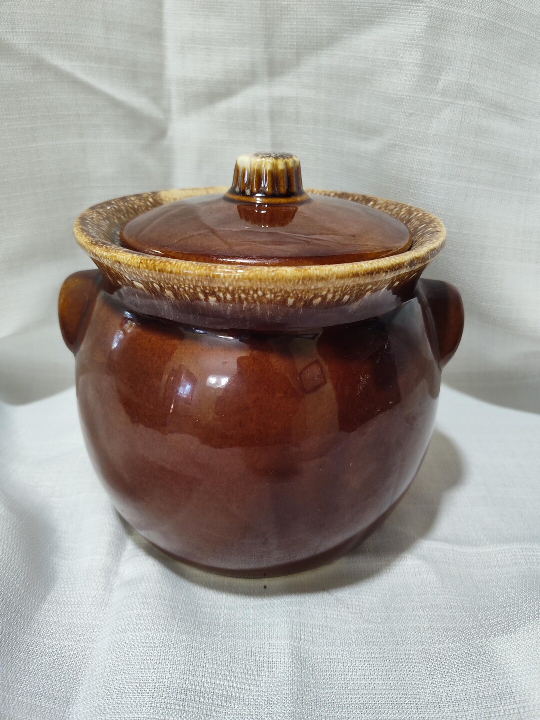 Vintage Hull Bean Pot - Etsy