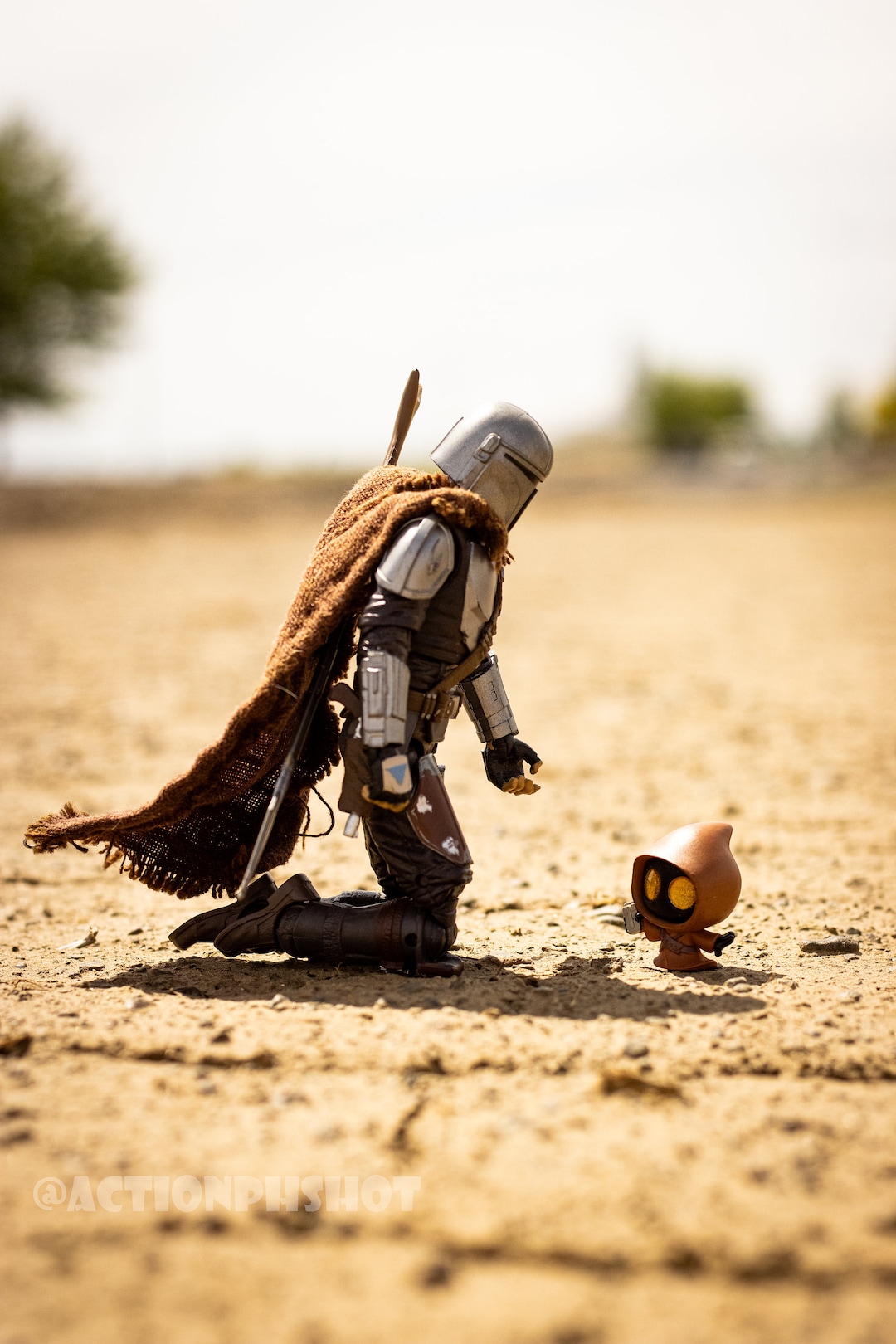 Mando and Jawa Star Epic Wars - Etsy