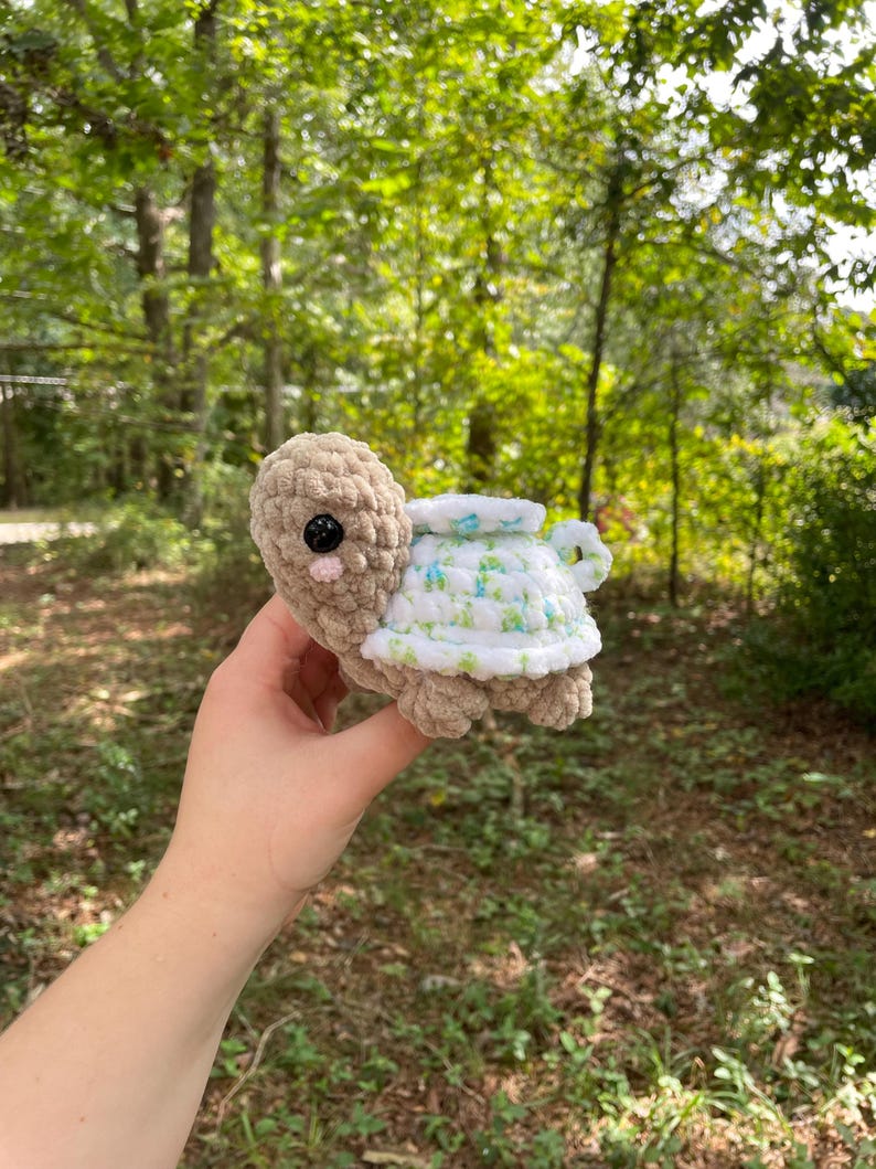 Crochet Teacup Turtle Crochet Plushie Turtle Teacup Turtle Plushie ...