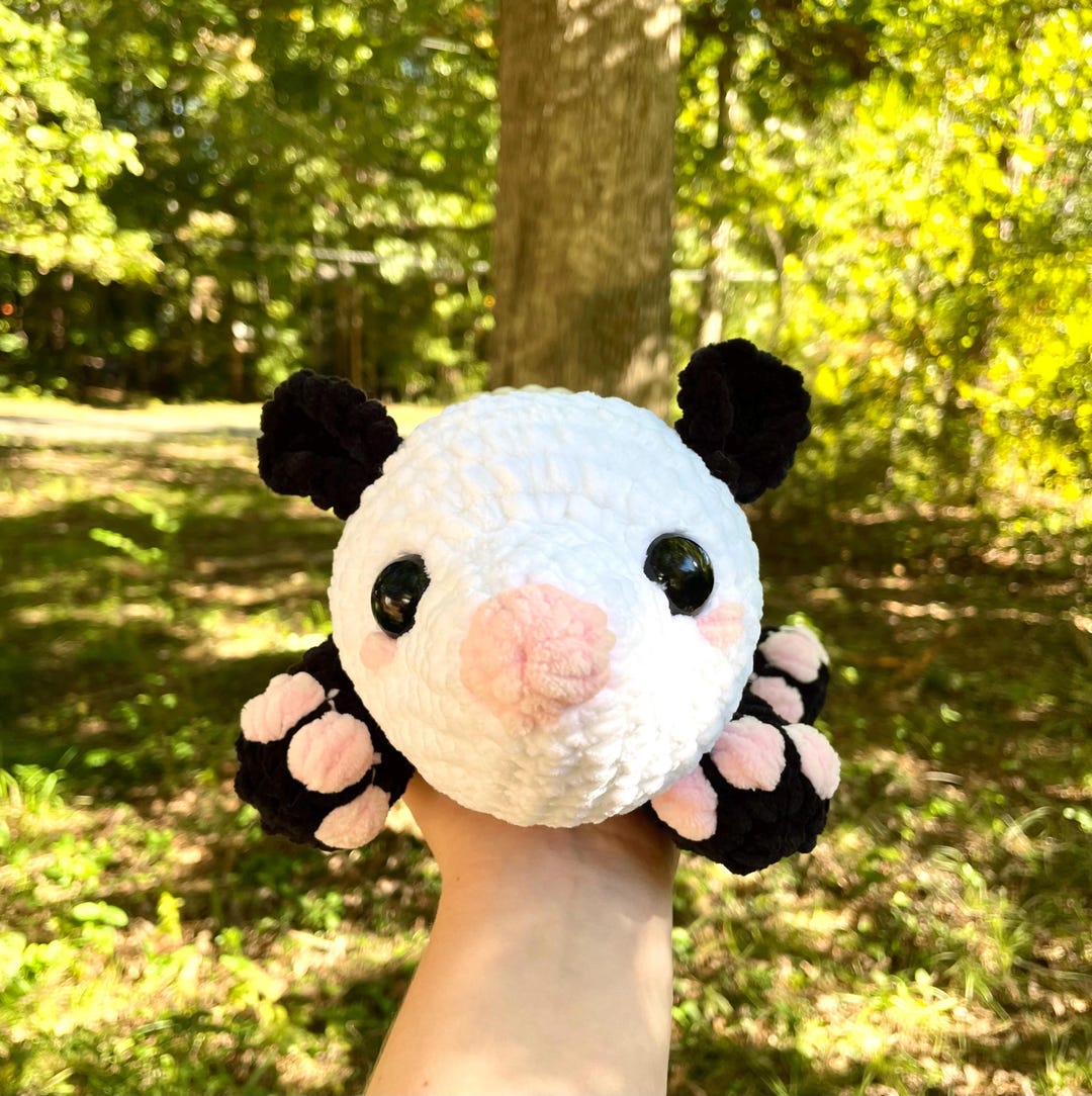 Crochet Possum Stuffed Animal Opossum Crochet Plushie Christmas Gift ...
