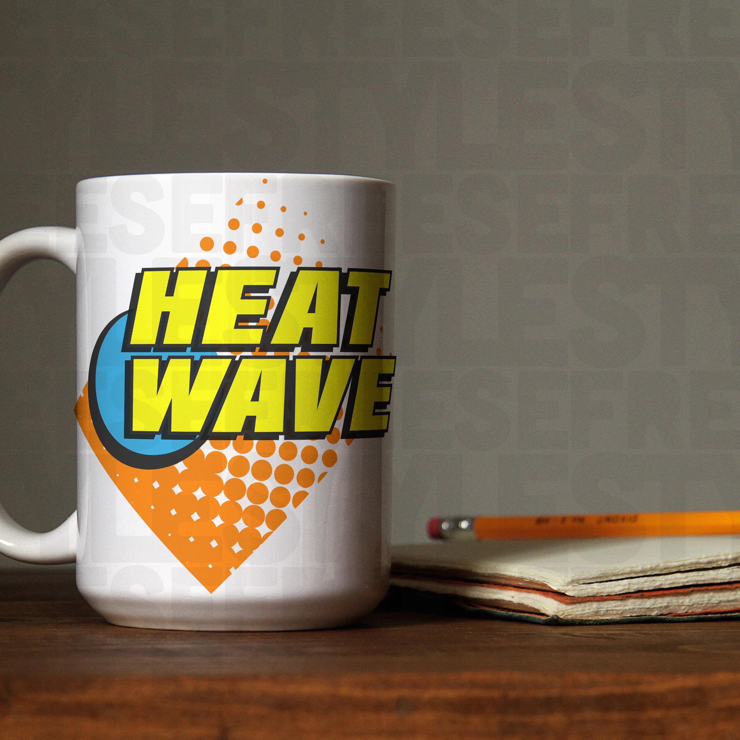 Heat Wave PNG, Retro Heat Wave Digital Download, Nostalgia PNG, Hot ...