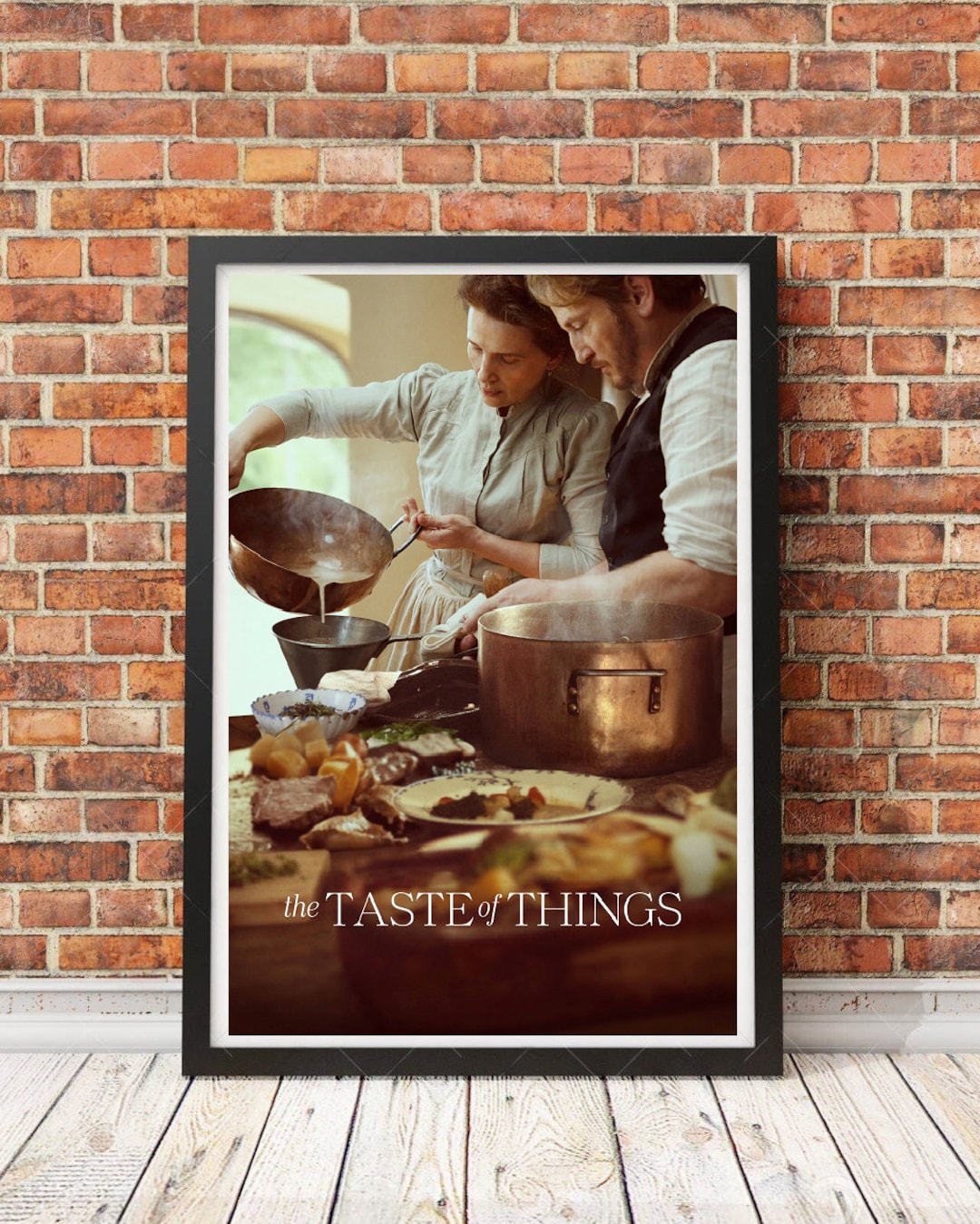 The Taste of Things (2023) Movie Poster Print, Canvas Wall Art, Room ...