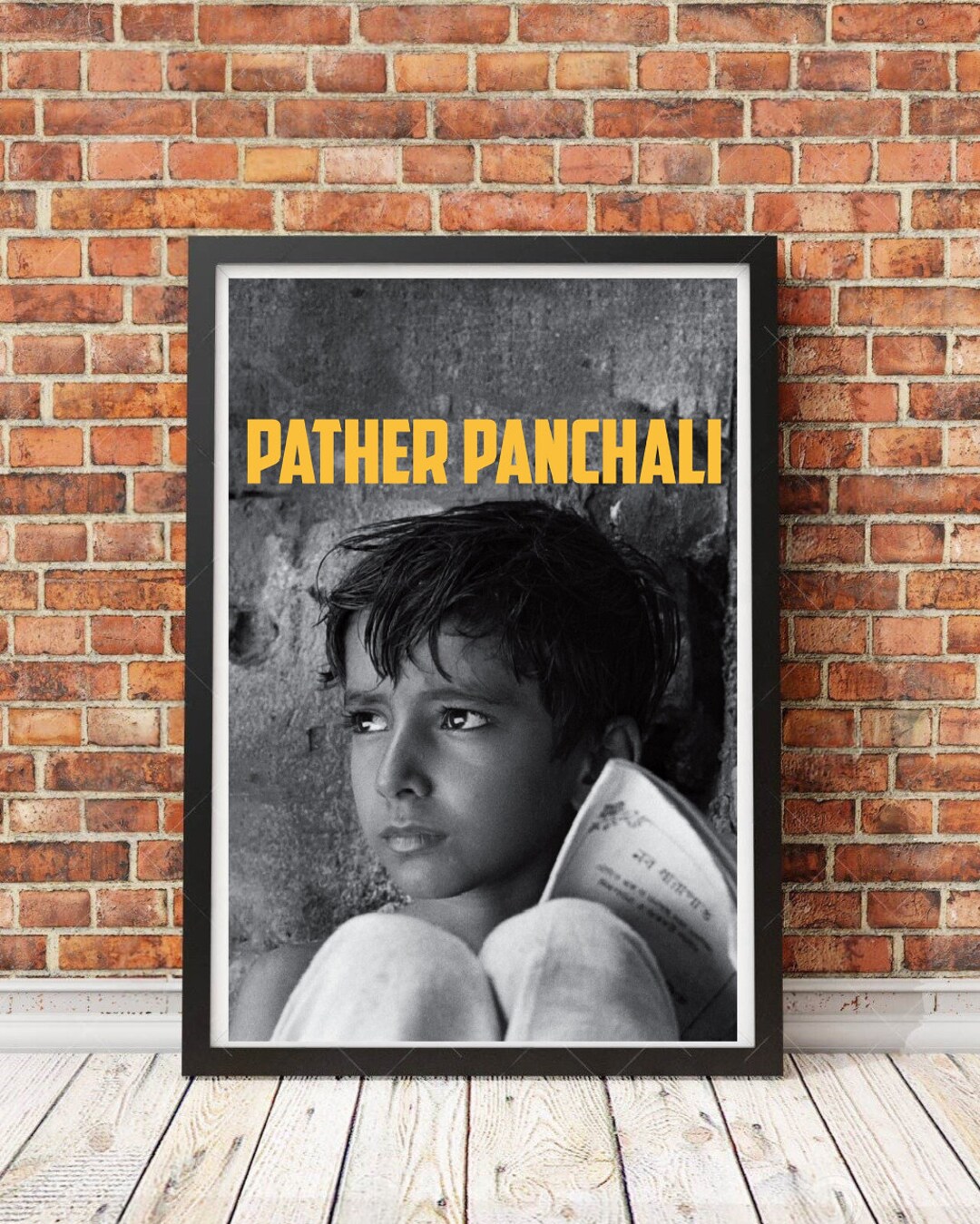 Pather Panchali (1955) Movie Poster Print, Canvas Wall Art, Room Decor ...