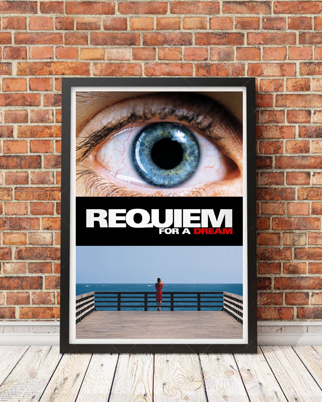 Requiem for a Dream (2000) Movie Poster Print, Canvas Wall Art, Room Decor, Movie Art, Wall Art ...