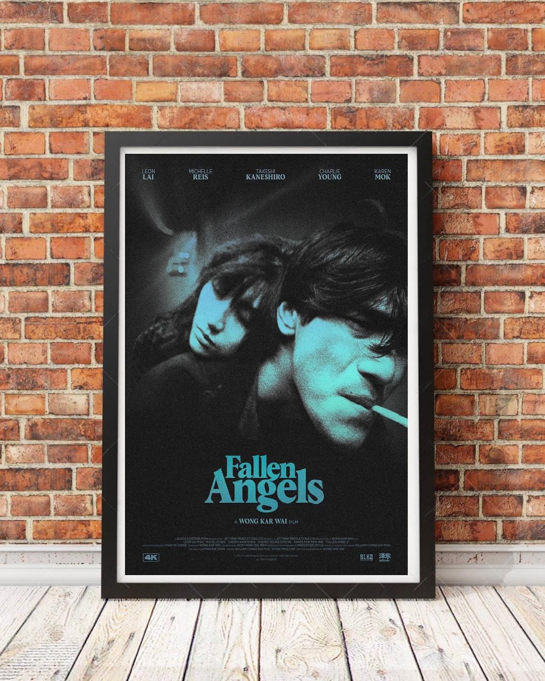 Fallen Angels (1995) Movie Poster Print, Canvas Wall Art, Room Decor ...