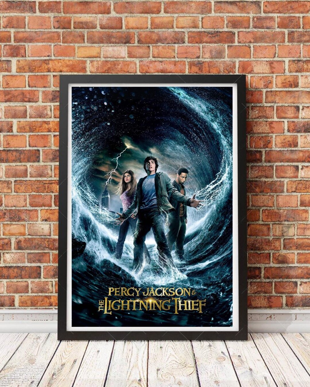 Percy Jackson & the Olympians the Lightning Thief Movie Poster Print ...