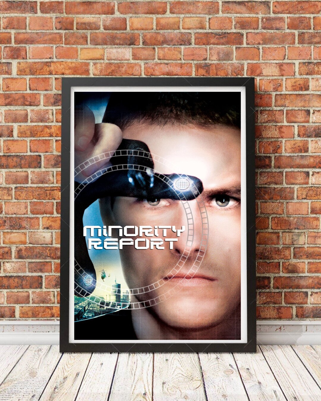 Minority Report (2002) Movie Poster Print, Canvas Wall Art, Room Decor ...