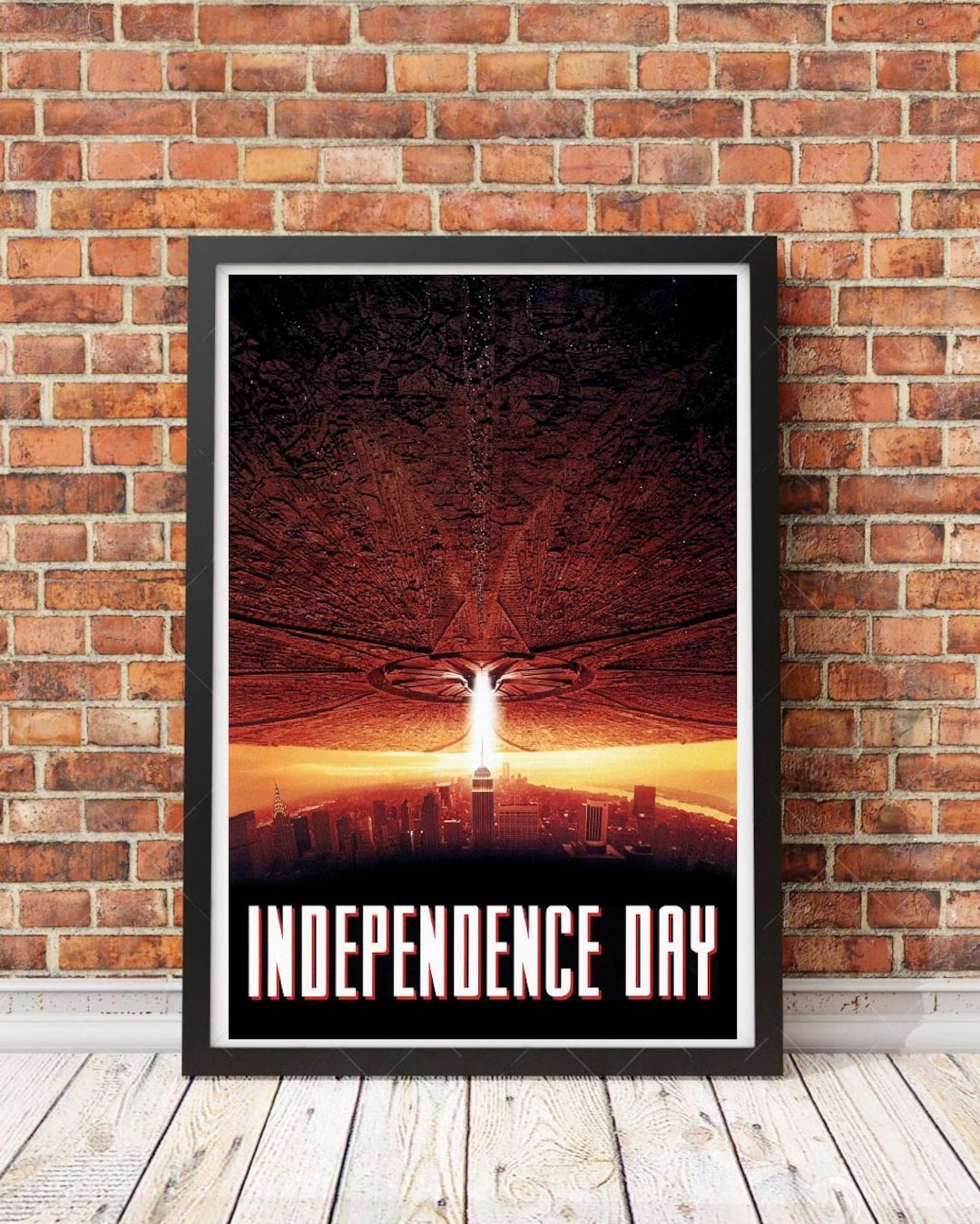 Independence Day (1996) Movie Poster Print, Canvas Wall Art, Room Decor ...