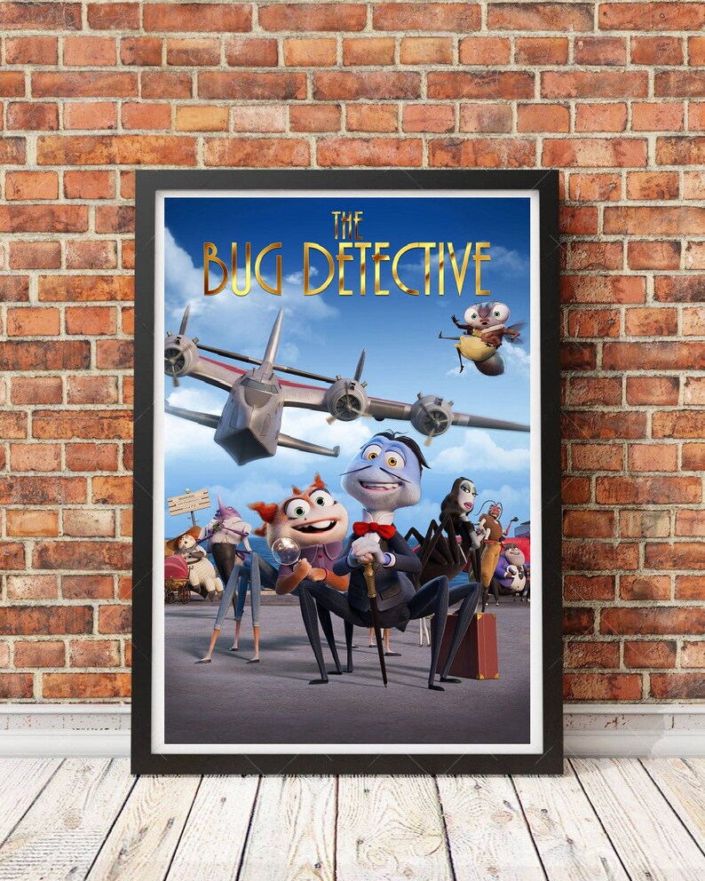 Inspector Sun and the Curse of the Black Widow 2022 Movie Poster Print, Canvas Wall Art, Room ...