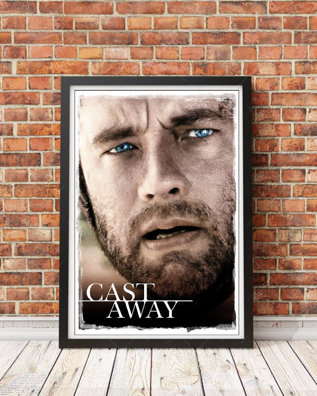 Cast Away (2000) Movie Poster Print, Canvas Wall Art, Room Decor, Movie ...