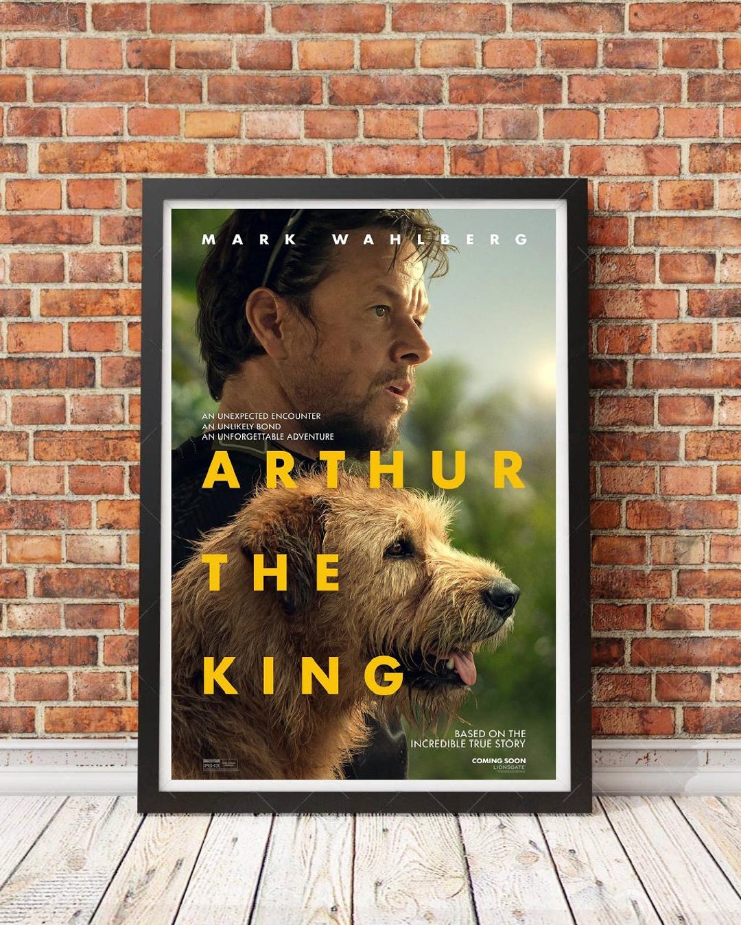 Arthur the King (2024) Movie Poster Print, Canvas Wall Art, Room Decor ...