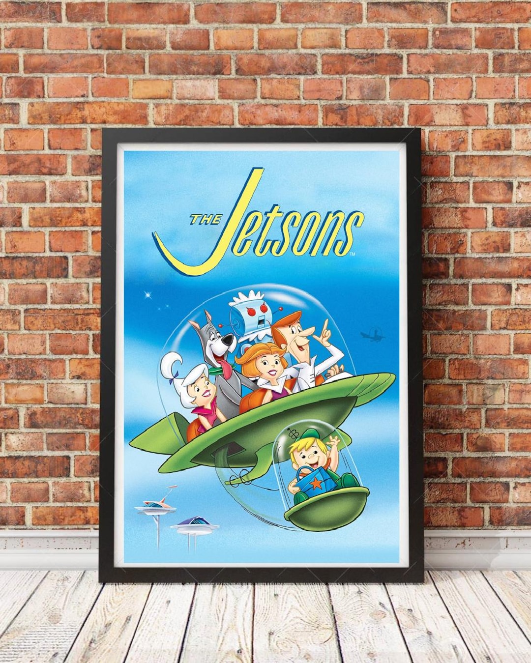 The Jetsons (1962) Movie Poster Print, Canvas Wall Art, Room Decor ...