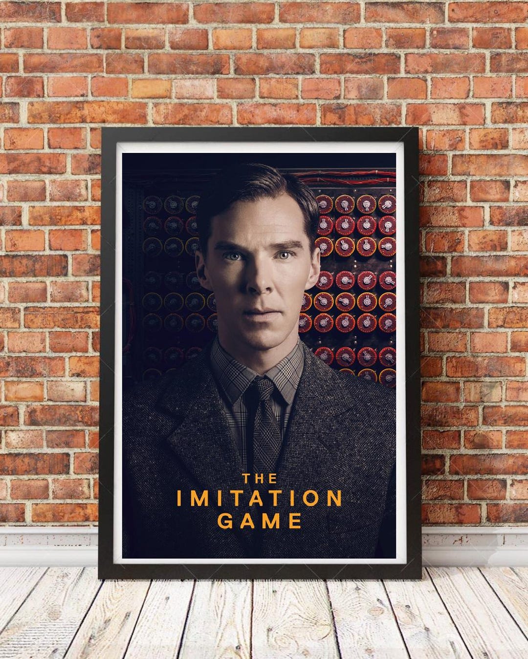 The Imitation Game (2014) Movie Poster Print, Canvas Wall Art, Room ...