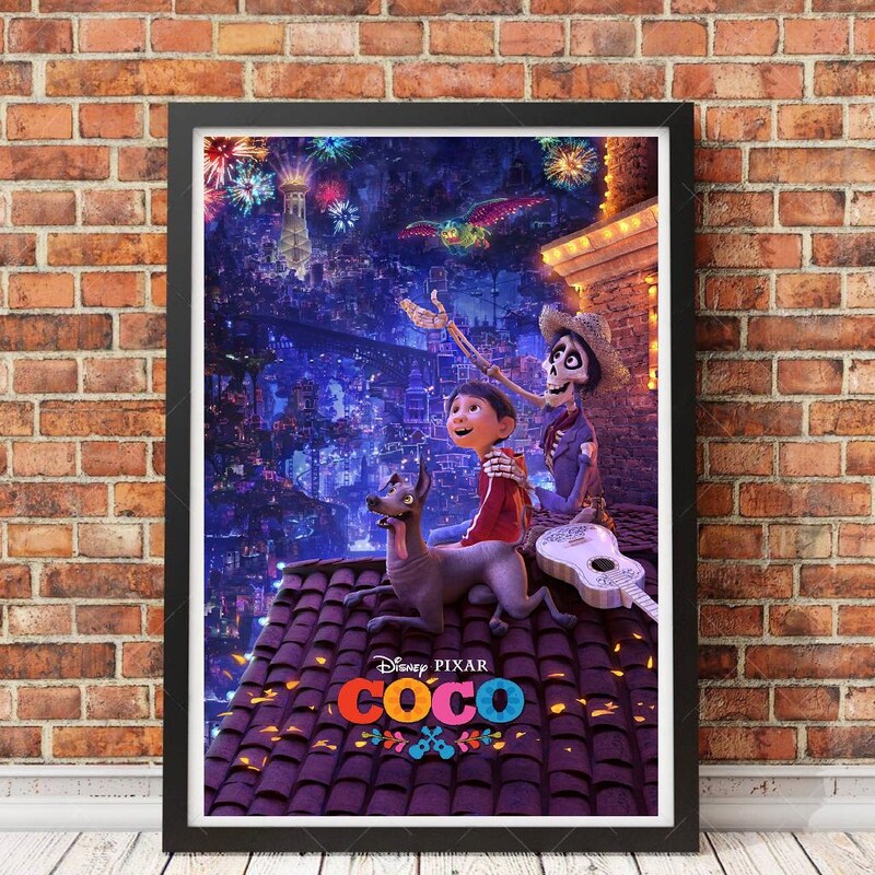 Coco Movie Poster - Etsy