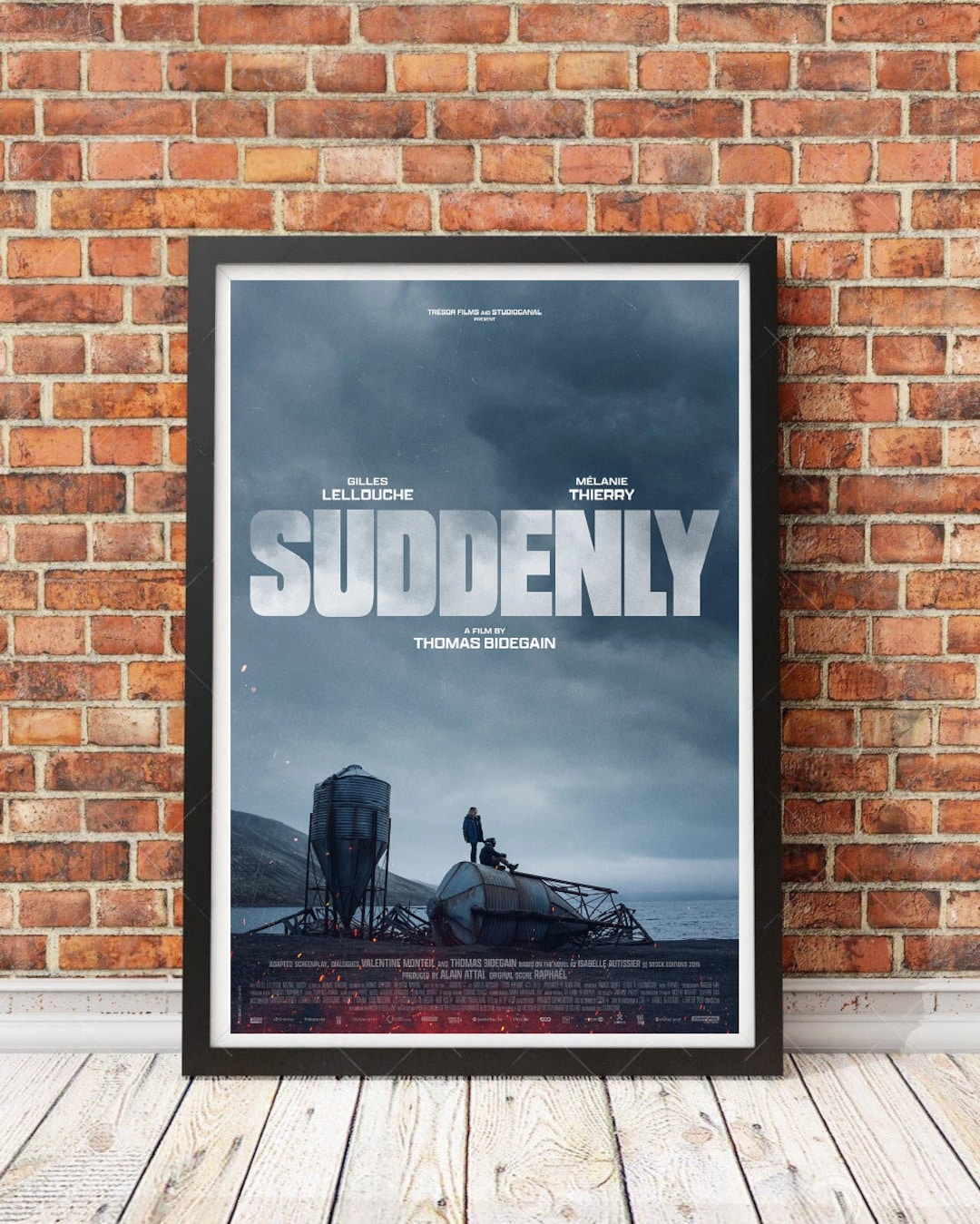 Suddenly Soudain Seuls 2023 Movie Poster Print, Canvas Wall Art, Room ...