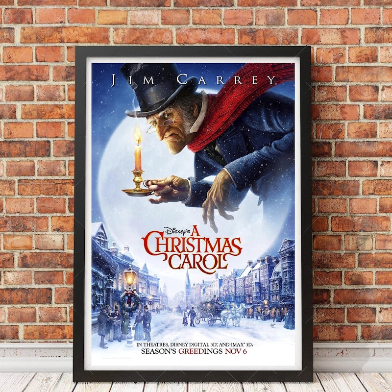 Christmas Carol Posters - Etsy