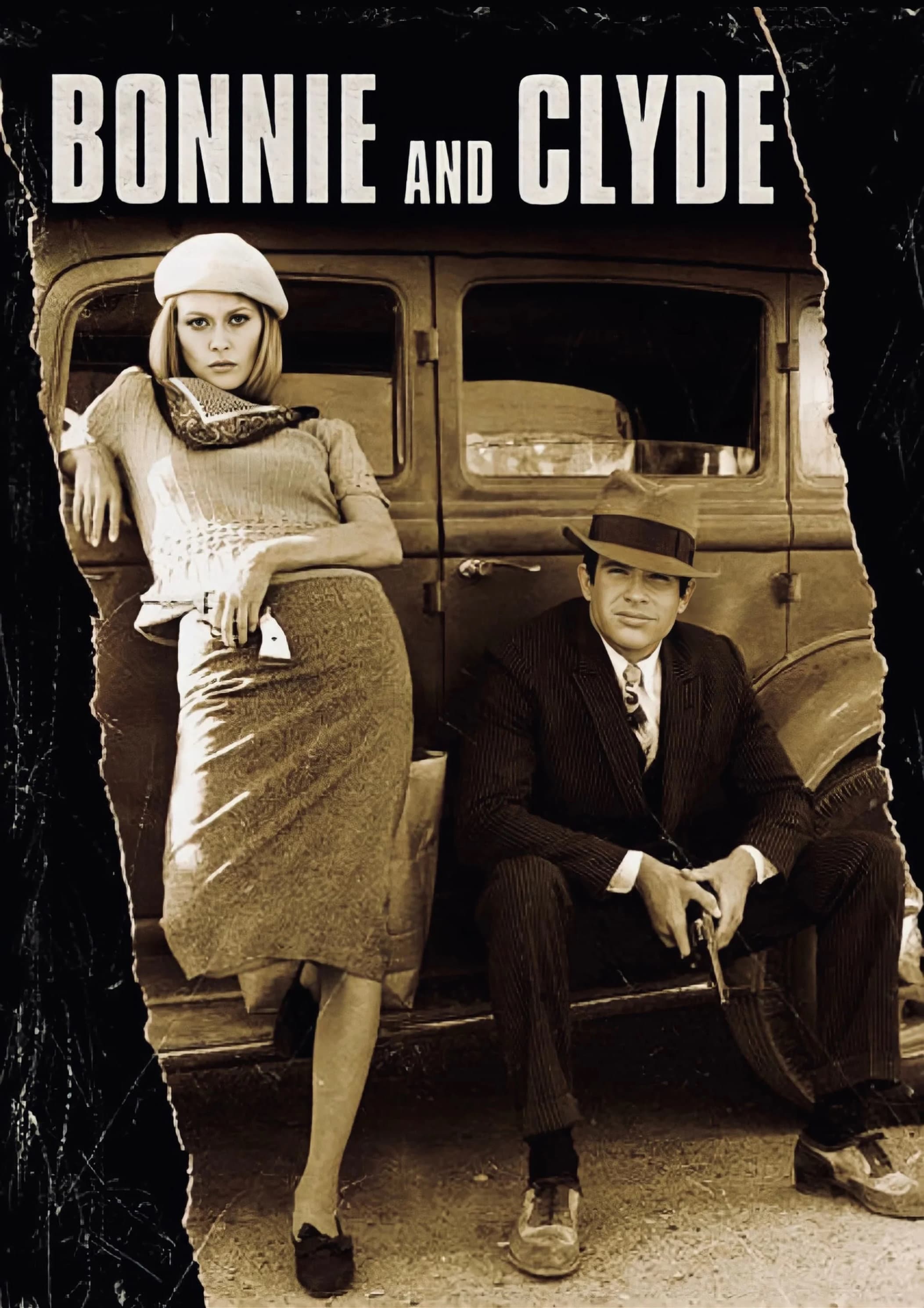 Bonnie and Clyde (1967) Movie Poster Print, Canvas Wall Art, Room Decor ...