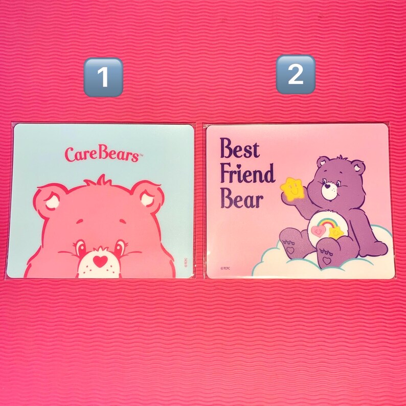 Care Bears Mouse Pad Mat Cute Kawaii Stationary - Etsy
