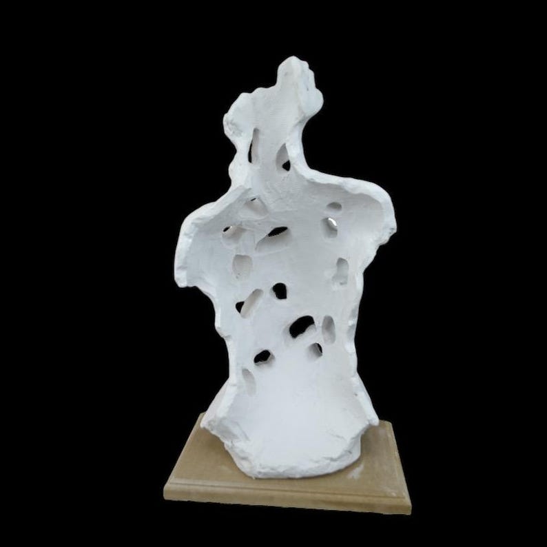 Abstract Female Body-handmade Bust, Table Decoration, Handmade ...