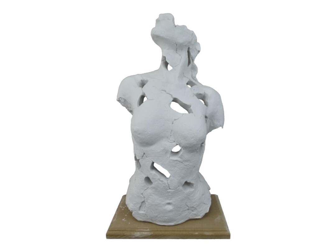 Abstract Female Body-handmade Bust, Table Decoration, Handmade ...