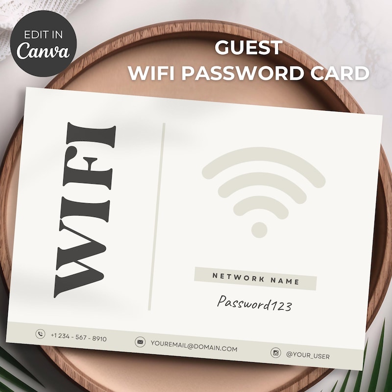 Wifi Printable - Etsy