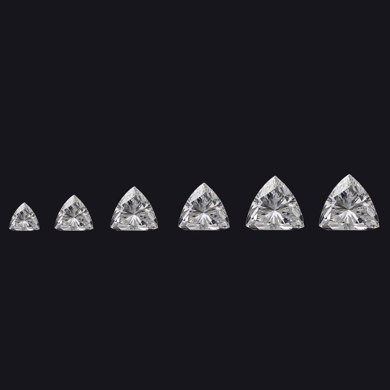 Trillion Diamond - Etsy