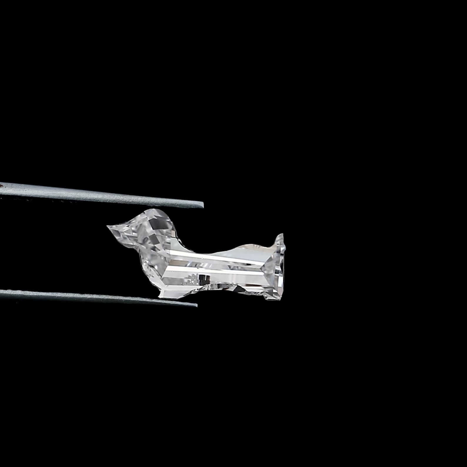 1.0 CT to 3.0 CT Dog Shape Certified Lab Grown Diamond for Pendants ...