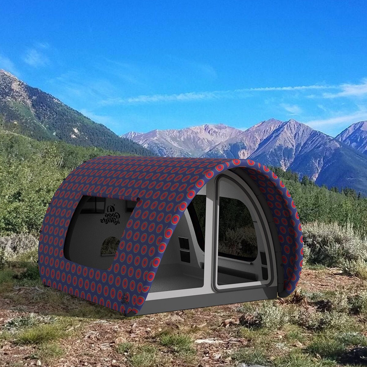 Inflatable Camping Tent, Phish, Glamping, 3 Season, Stormproof, Cooling ...