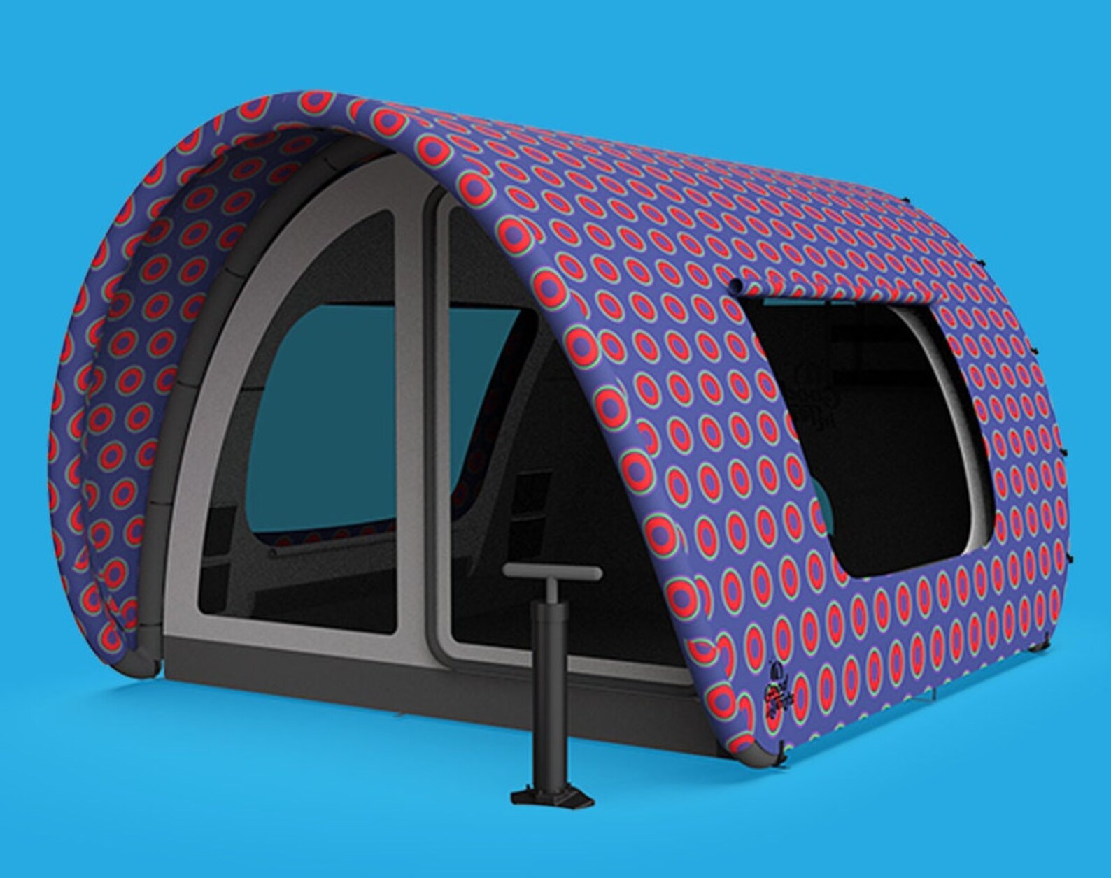 Inflatable Camping Tent, Phish, Glamping, 3 Season, Stormproof, Cooling ...