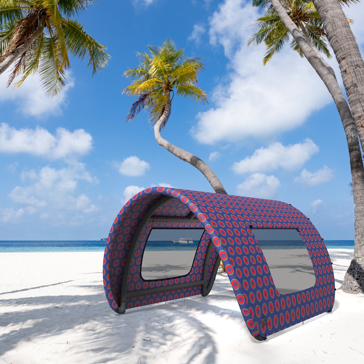 Inflatable Camping Tent, Phish, Glamping, 3 Season, Stormproof, Cooling ...