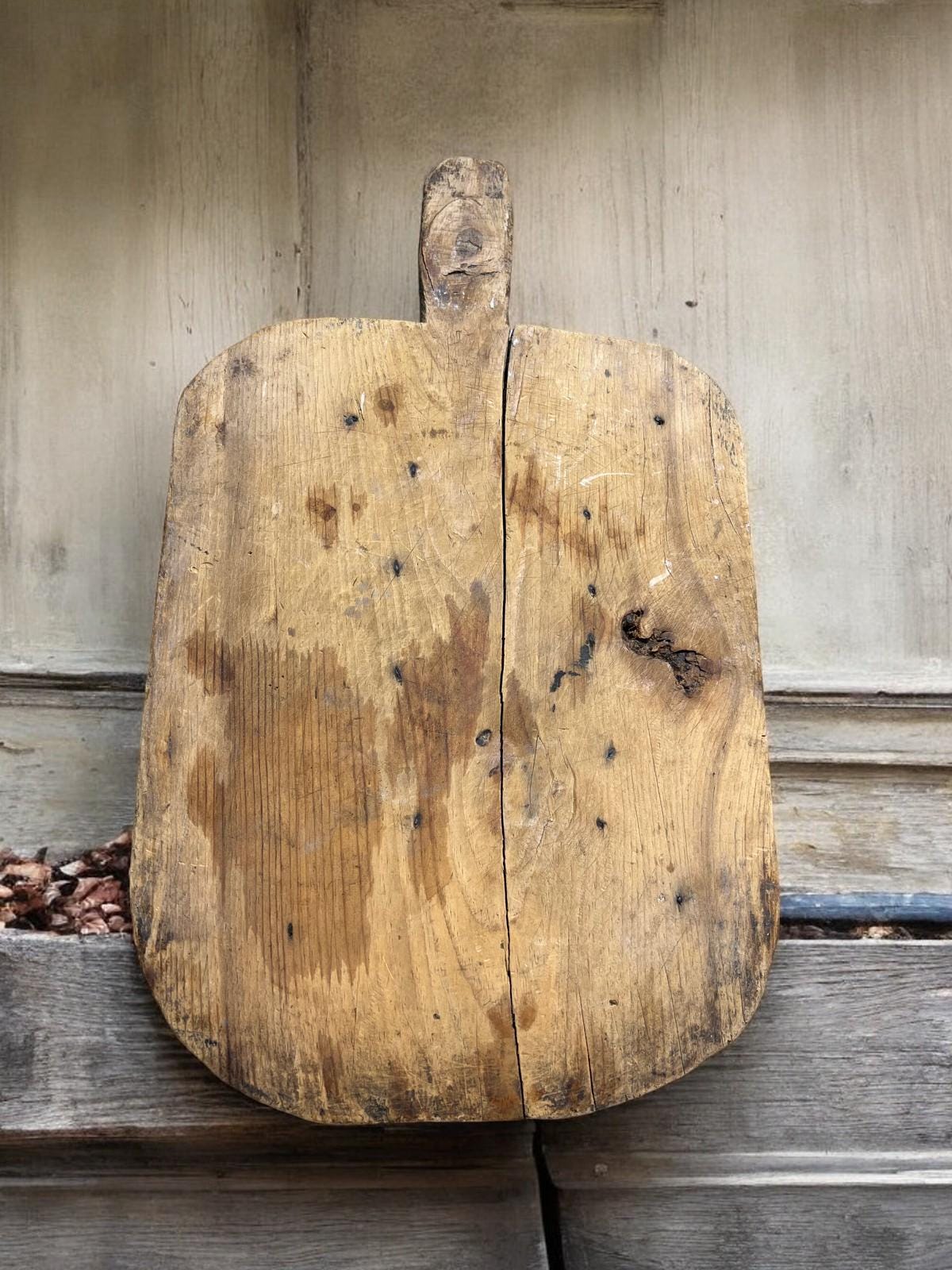Vintage Bread Board & Vintage Cutting Board, Delicatessen Serving Tray ...