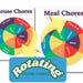 Rotating Chore Chart for Family/roommates. Customizable Canva Template ...
