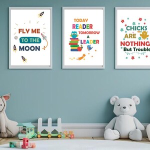 Today a Reader, Tomorrow a Leader Digital Printable Poster ! Sticker ...