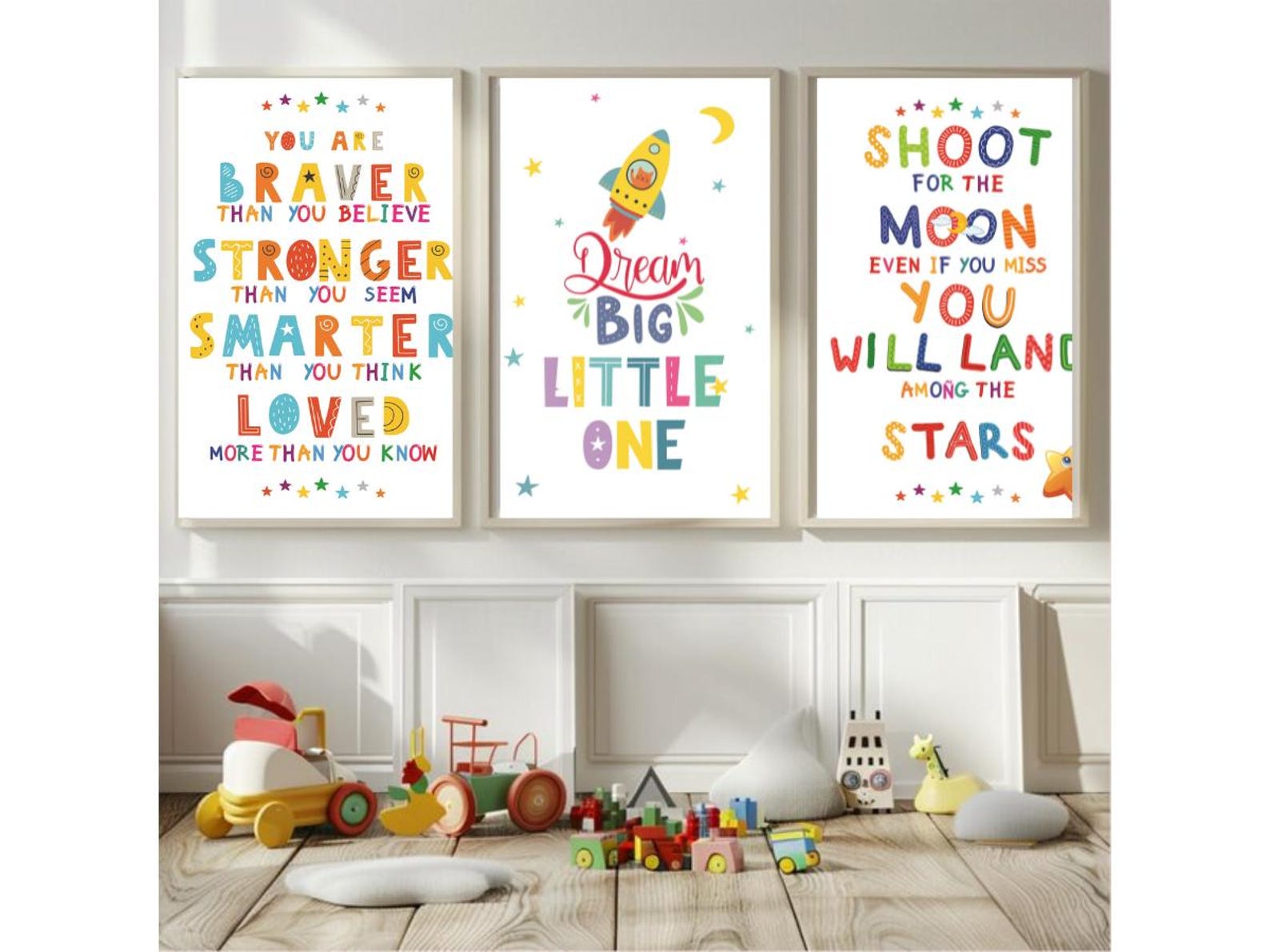 Inspirational Kids Printable Poster Set - Digital Download - Digital ...