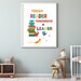 Today a Reader, Tomorrow a Leader Digital Printable Poster ! Sticker ...