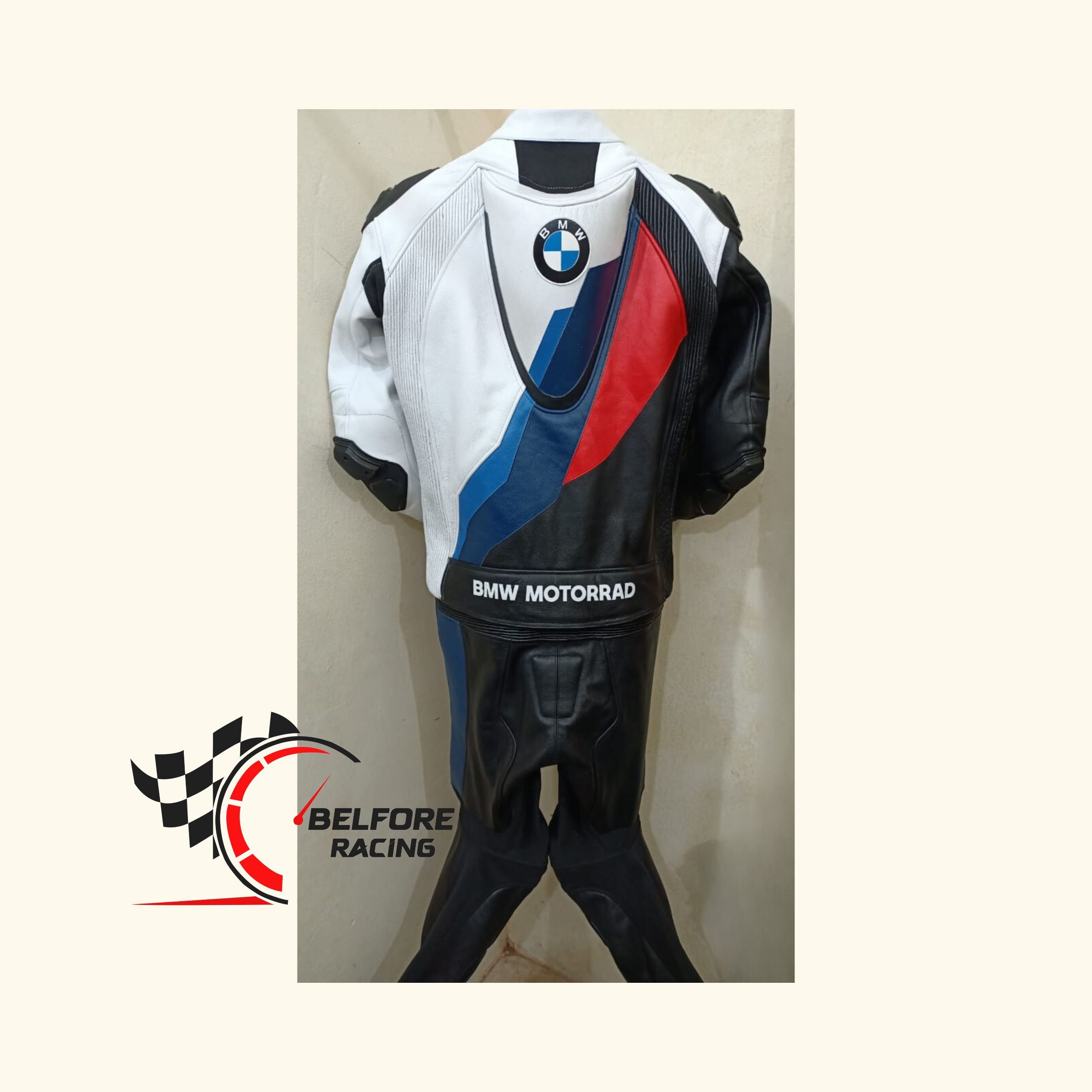 BMW Black Leather Motorbike Suit Bmw Custom Handmade Gift for Bikers - Etsy