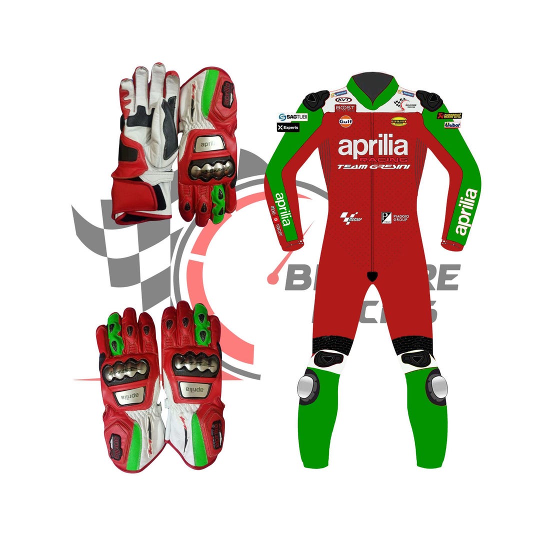 Aprilia Motorbike Racing Leather Suit Motogp Riding Men Motorcycles ...