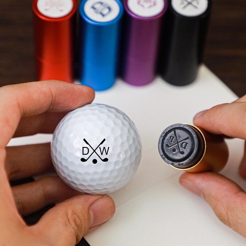 Golf Ball Stamp - Etsy