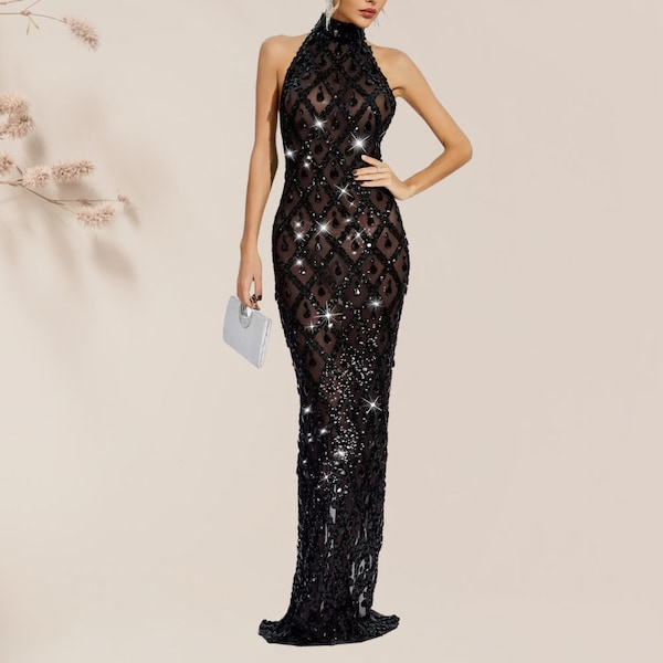 Black Diamond Dress Women - Etsy