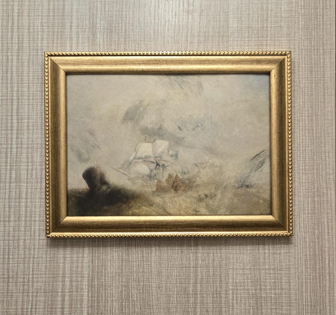 Joseph William Turner "whalers" Art Reproduction Print - Etsy