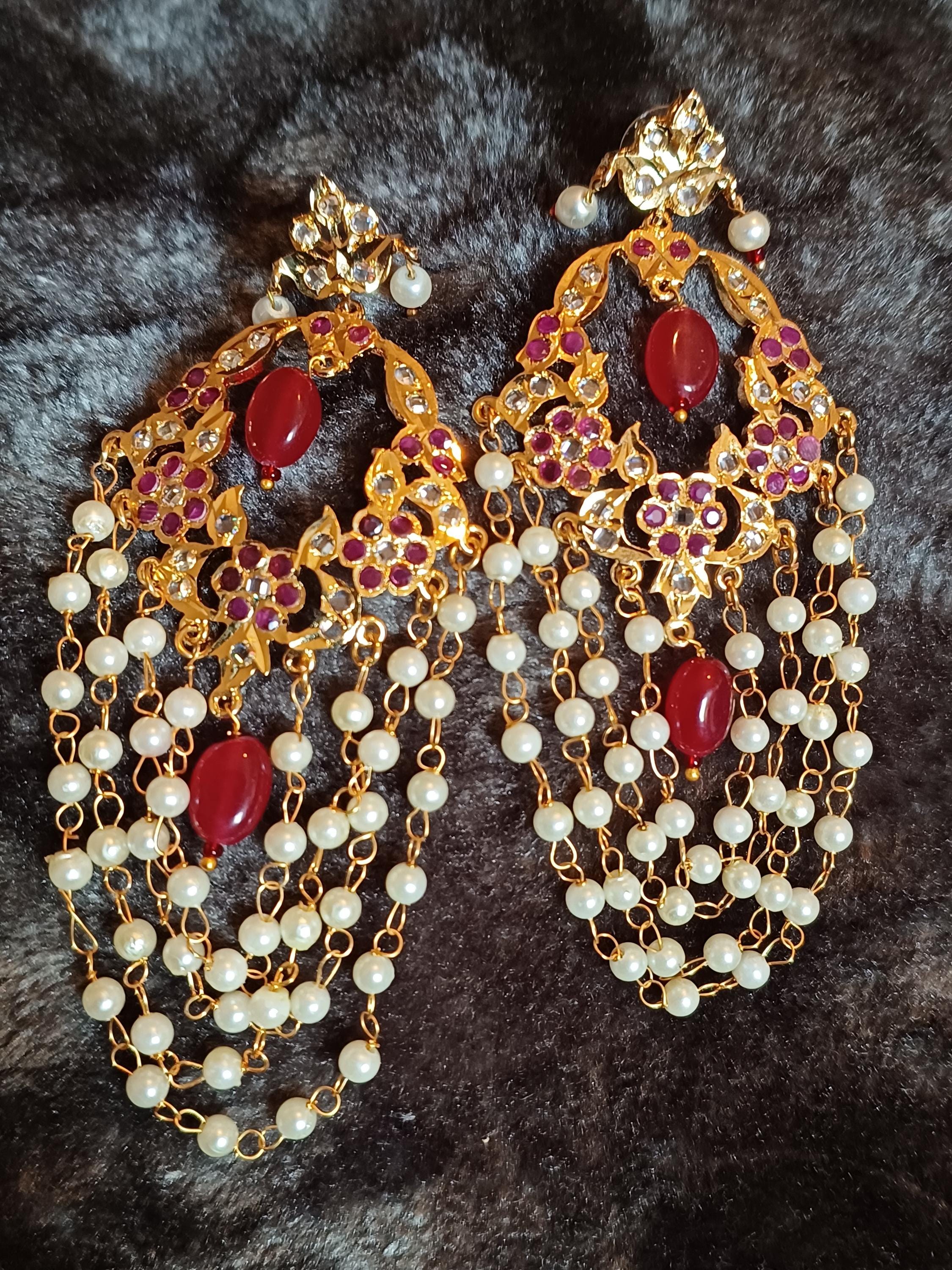 Buy Jhalar Earrings Online In India Etsy India