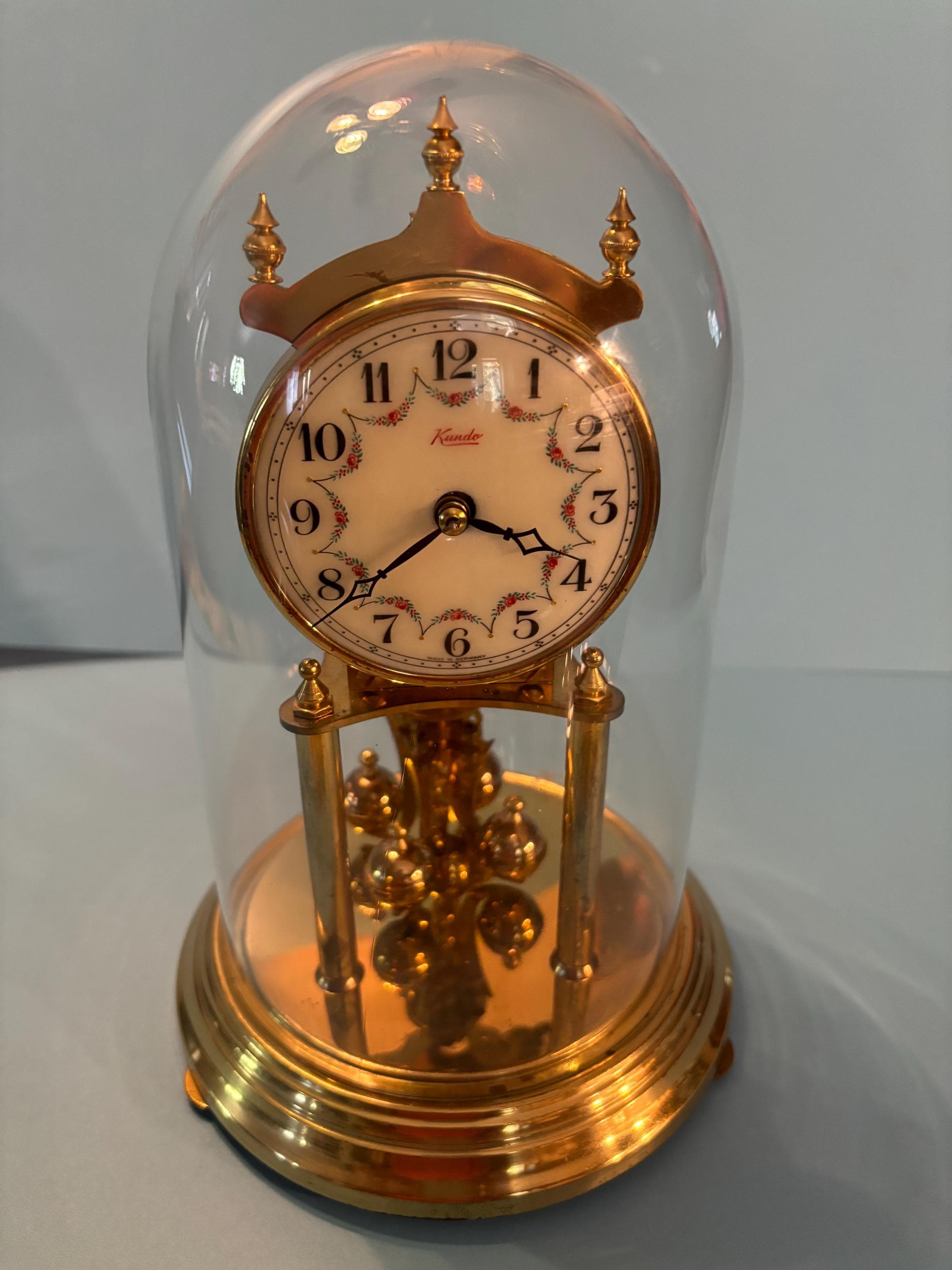 Working Kundo Kieninger & Obergfell Anniversary Ball Pendulum Table ...